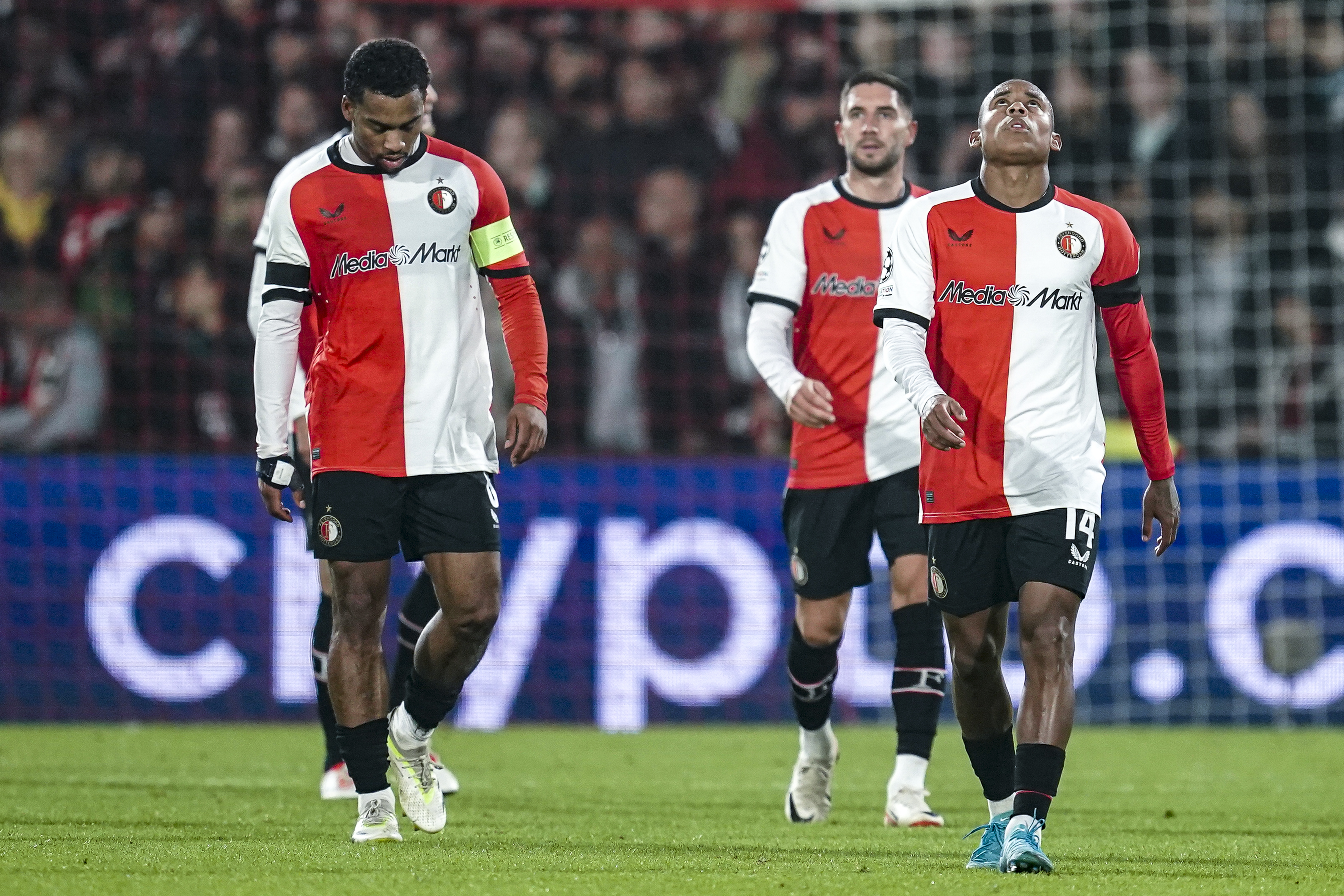 Stand • Feyenoord daalt op Champions League-ranglijst
