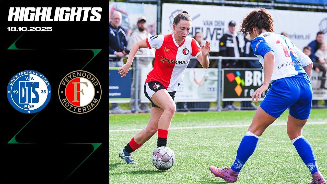 Highlights - 1e bekerronde Feyenoord V1